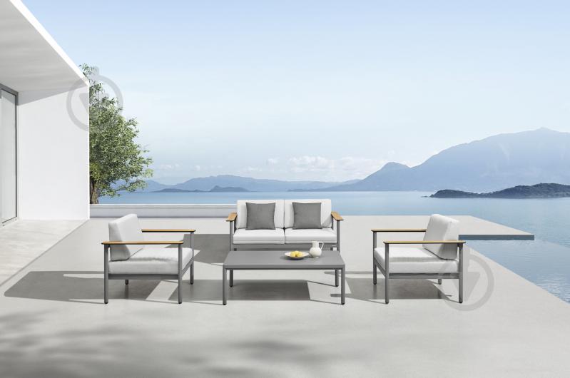 ᐉ Комплект меблів HIGOLD Wing сірий/коричневий • Краща ціна в Києві ...