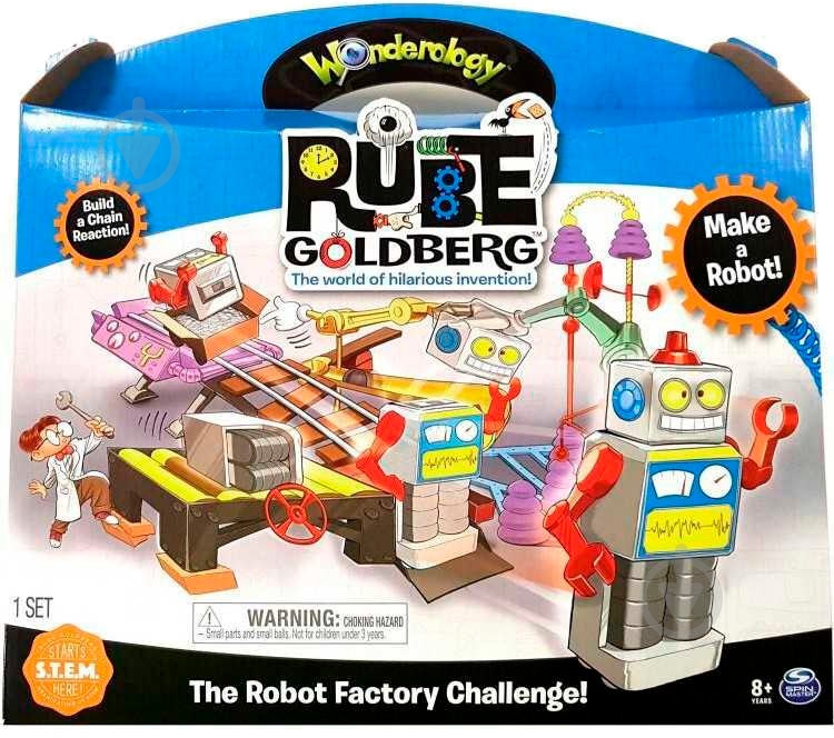 ᐉ Научно-игровой набор Spin Master Rube Goldberg Robot Factory ...