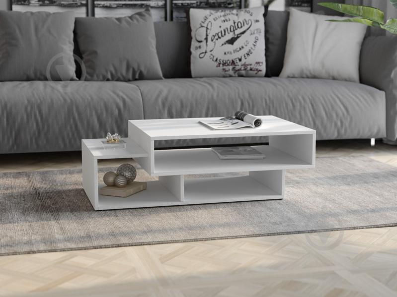 ᐉ Стіл журнальний Moreli T 6 Білий • Краща ціна в Києві Україні • Купити в Епіцентр К