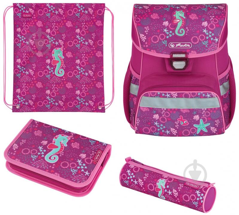 ᐉ Рюкзак школьный Herlitz Loop Plus Seahorse (50025732) • Купить в ...