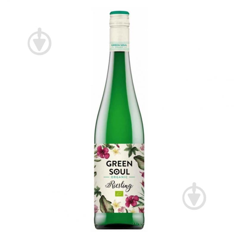 ᐉ Вино Green Soul біле напівсухе Green Soul Riesling Organic BIO ...