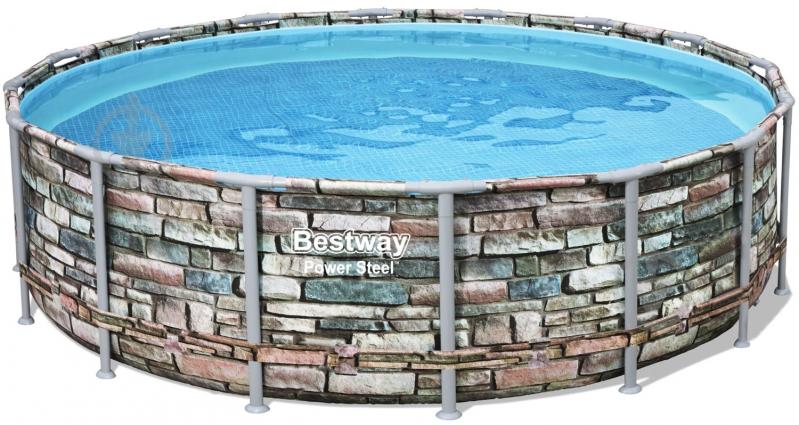 ᐉ Басейн каркасний Bestway 488x122 см (56966) • Краща ціна в Києві ...