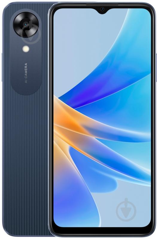 ᐉ Смартфон OPPO A17k 3/64GB midnight black (CPH2471) • Краща ціна в ...