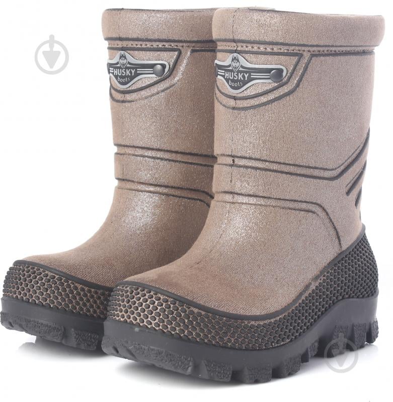 ᐉ Чоботи зимові для дівчаток Alisa Line Husky розмір 35 золотистий ...