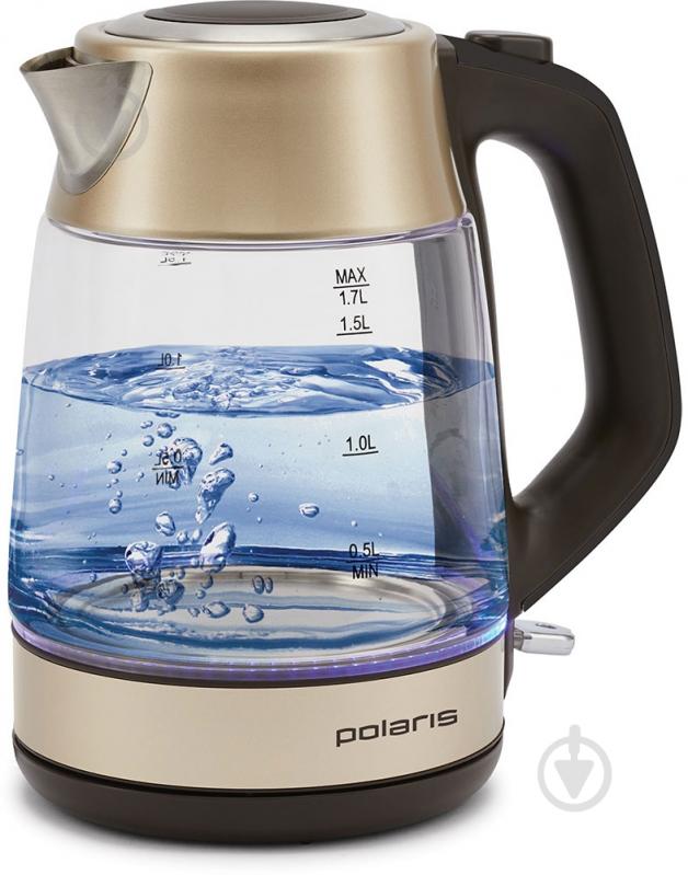 ᐉ Електрочайник Polaris PWK 1760 CGL • Краща ціна в Києві, Україні ...