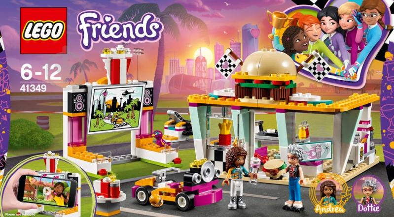 ᐉ Конструктор LEGO Friends Передвижной ресторан 41349 • Купить в Киеве ...