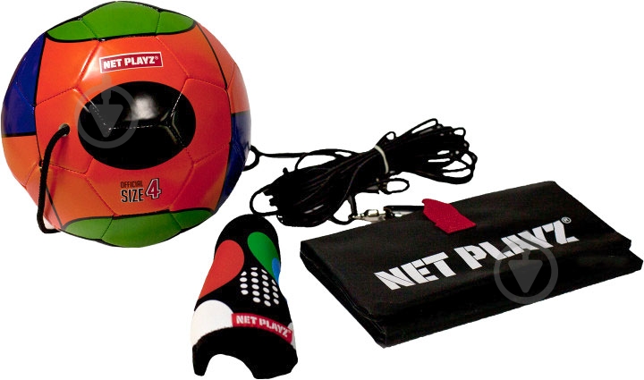 ᐉ Футбольный тренажер Net Playz SOCCER SKILL PLAYZ р. OS черный ODS-1917-R1M • Купить в Киеве ...