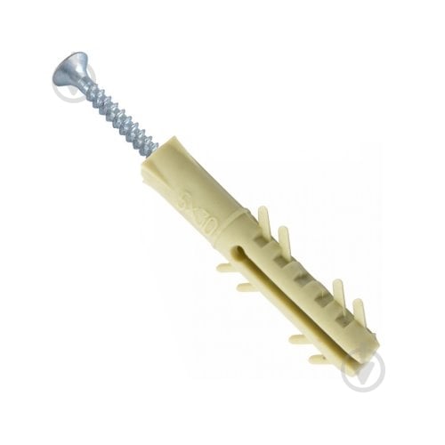 ᐉ Дюбель 47784 распорный 4x20 мм 25 шт. snapt • Купить в Киеве, Украине ...