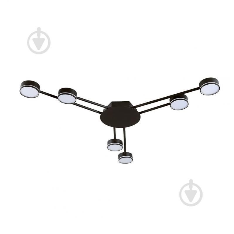 ᐉ Люстра стельова ARDERO 6x13 Вт GX53 чорний ML482-6 • Краща ціна в ...