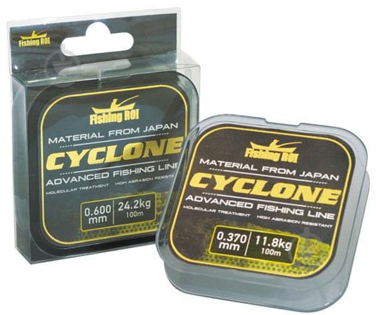 ᐉ Леска Fishing ROI Cyclone 100м 0,47мм 16,7кг (152-8-47) • Купить в ...