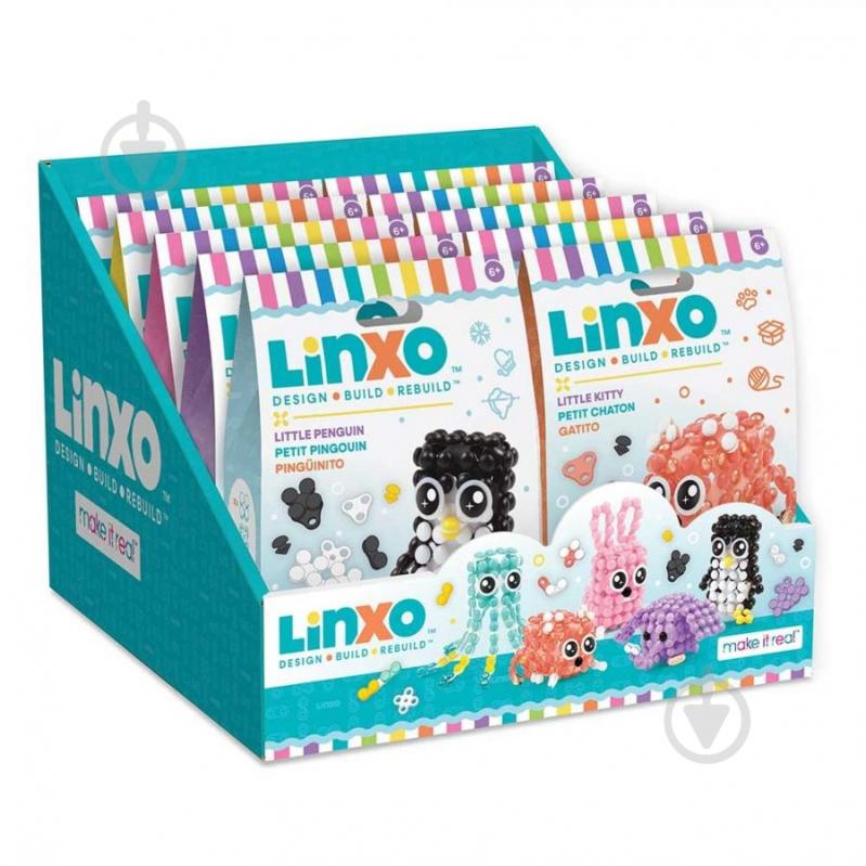 ᐉ Набір для створення підвіски-брелока Make it Real Linxo Звірята в ...