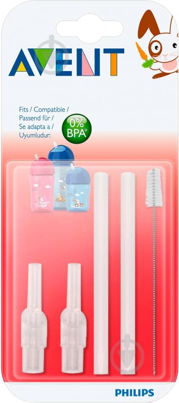 ᐉ Набор Philips Avent Сменные трубочки со щеточкой SCF764/00 • Купить в ...