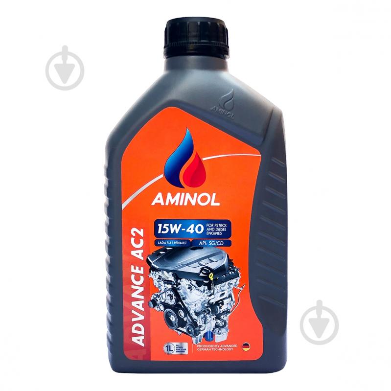 ᐉ Моторное масло Aminol Advance AC2 SG/CD 15W-40 1 л (АМ4567) • Купить ...