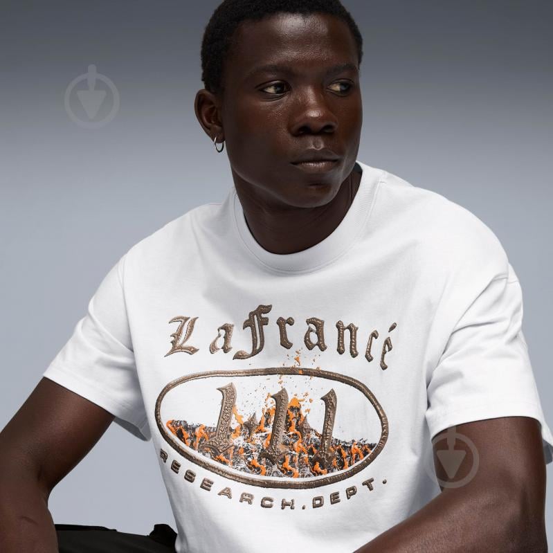 ᐉ Футболка Puma LaFrance HEEM Tee I 63247701 р.2XL білий • Краща ціна в ...