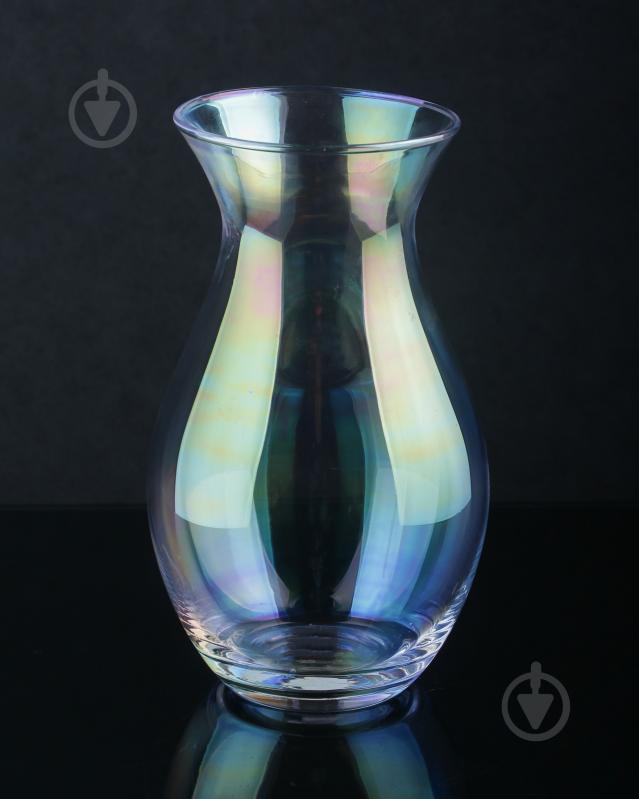 ᐉ Ваза стеклянная Ластер 14х24 см 24 см прозрачная • Купить в Киеве Украине • Лучшая цена в