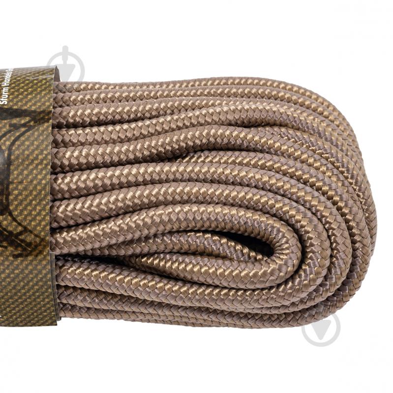 ᐉ Шнур Sturm Mil-Tec поліпропіленовий "Commando Rope" 7 мм 15 м койот ...