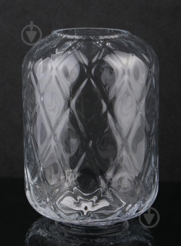 ᐉ Ваза стеклянная S Ролер 24 см 24 см прозрачная • Купить в Киеве Украине • Лучшая цена в Эпицентр