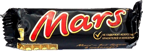 ᐉ Батончик Mars шоколадный 50 г (4011100091108) • Купить в Киеве ...