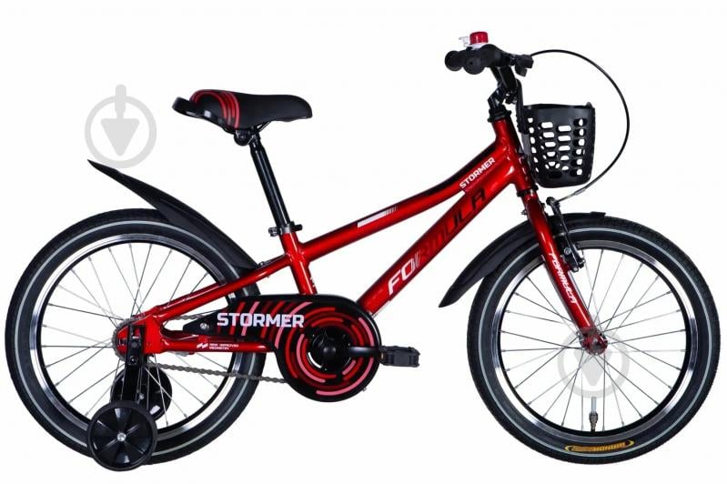 ᐉ Велосипед Formula 18" 9"(23 см) STORMER OPS-FRK-18-161 красный ...