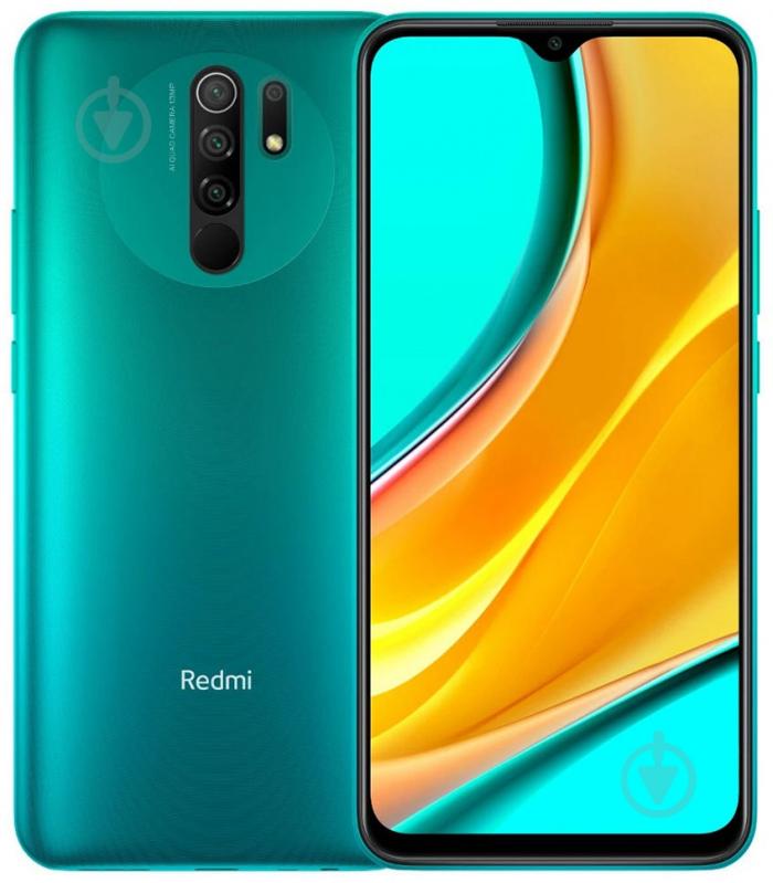 ᐉ Смартфон Xiaomi Redmi 9 4/64GB ocean green (657897) • Купить в Киеве ...