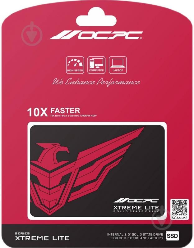 ᐉ SSD-накопитель OCPC 256GB 2,5" SATA III TLC (SSD25S3T256GLT) • Купить в Киеве, Украине ...