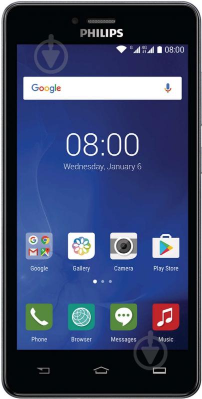 ᐉ Смартфон Philips S326 DualSim 1/8GB grey • Купить в Киеве, Украине ...