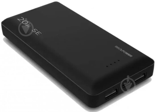ᐉ Повербанк Real Power PB-20k SE USB Type-C 20000 mAh black (965528 ...