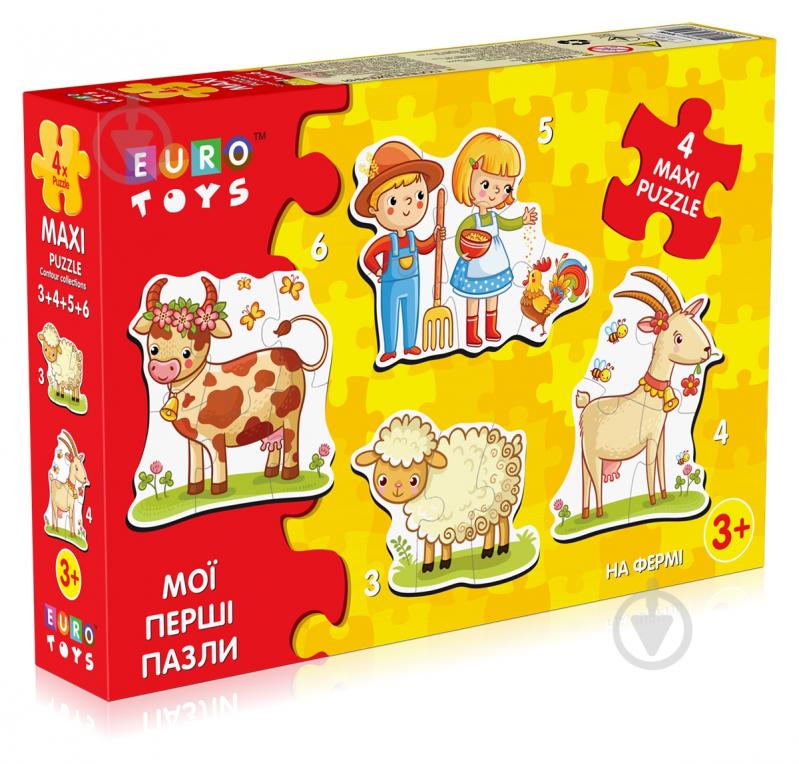 ᐉ Пазлы Euro toys фигурные На ферме • Купить в Киеве, Украине • Лучшая ...