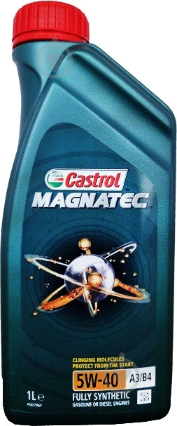 ᐉ Моторное масло Castrol Magnatec 5W-40 1 л (156E9D) • Купить в Киеве ...