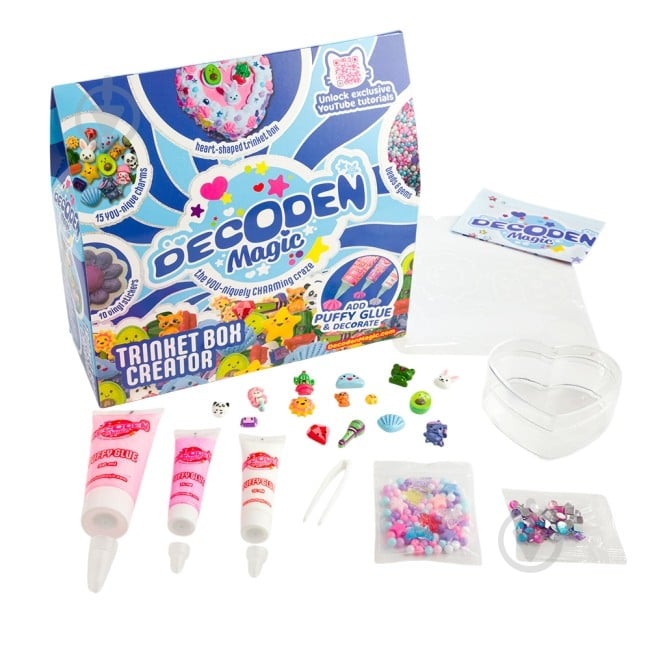 ᐉ Набор для творчества Decoden Magic Magic Trinket Tin Creator Классик ...