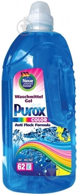 ᐉ Гель для стирки PUROX Color 3,1 л • Купить в Киеве, Украине • Лучшая ...