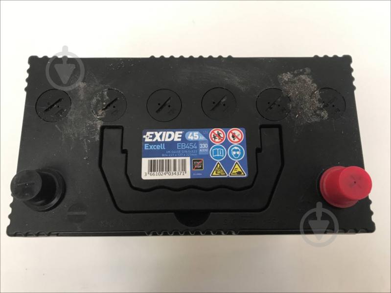 ᐉ УЦІНКА! Акумулятор EXIDE Excell 6СТ-45 45Ah 300A 12V EB454 ...