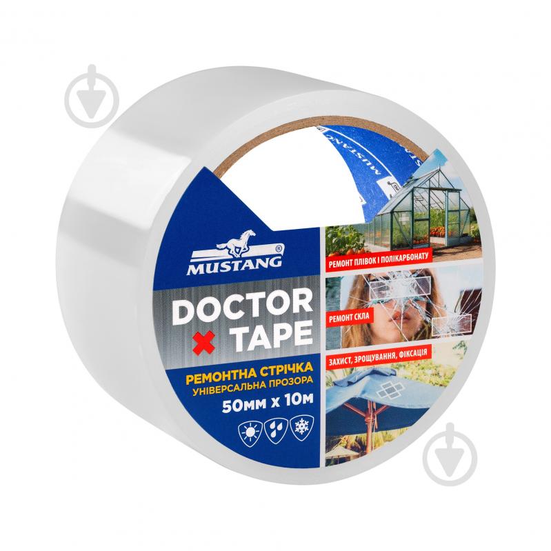 ᐉ Ремонтная лента DOCTOR TAPE 50 мм x 10 м Mustang • Купить в Киеве ...