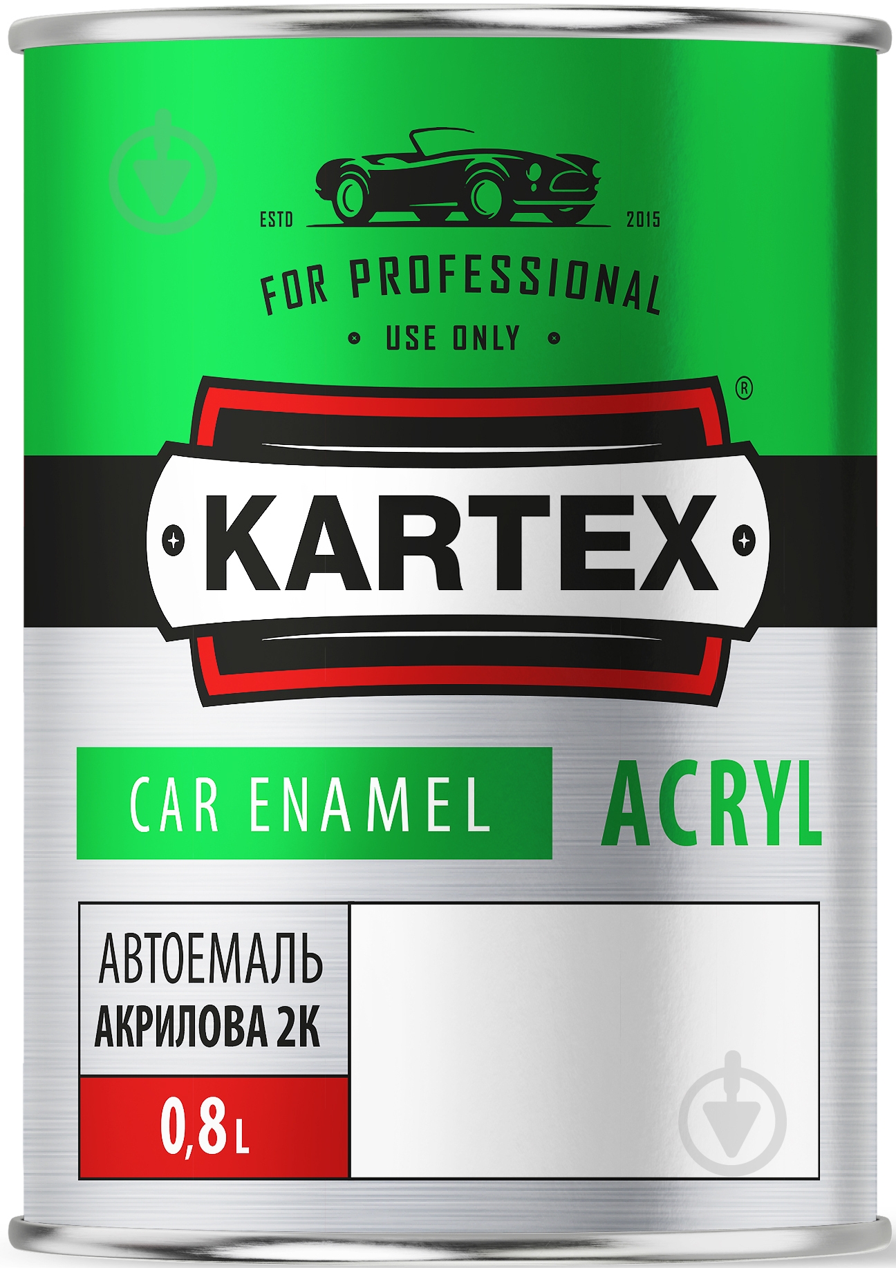 ᐉ Автоэмаль акриловая KARTEX 800 мл 377 LADA • Купить в Киеве, Украине ...