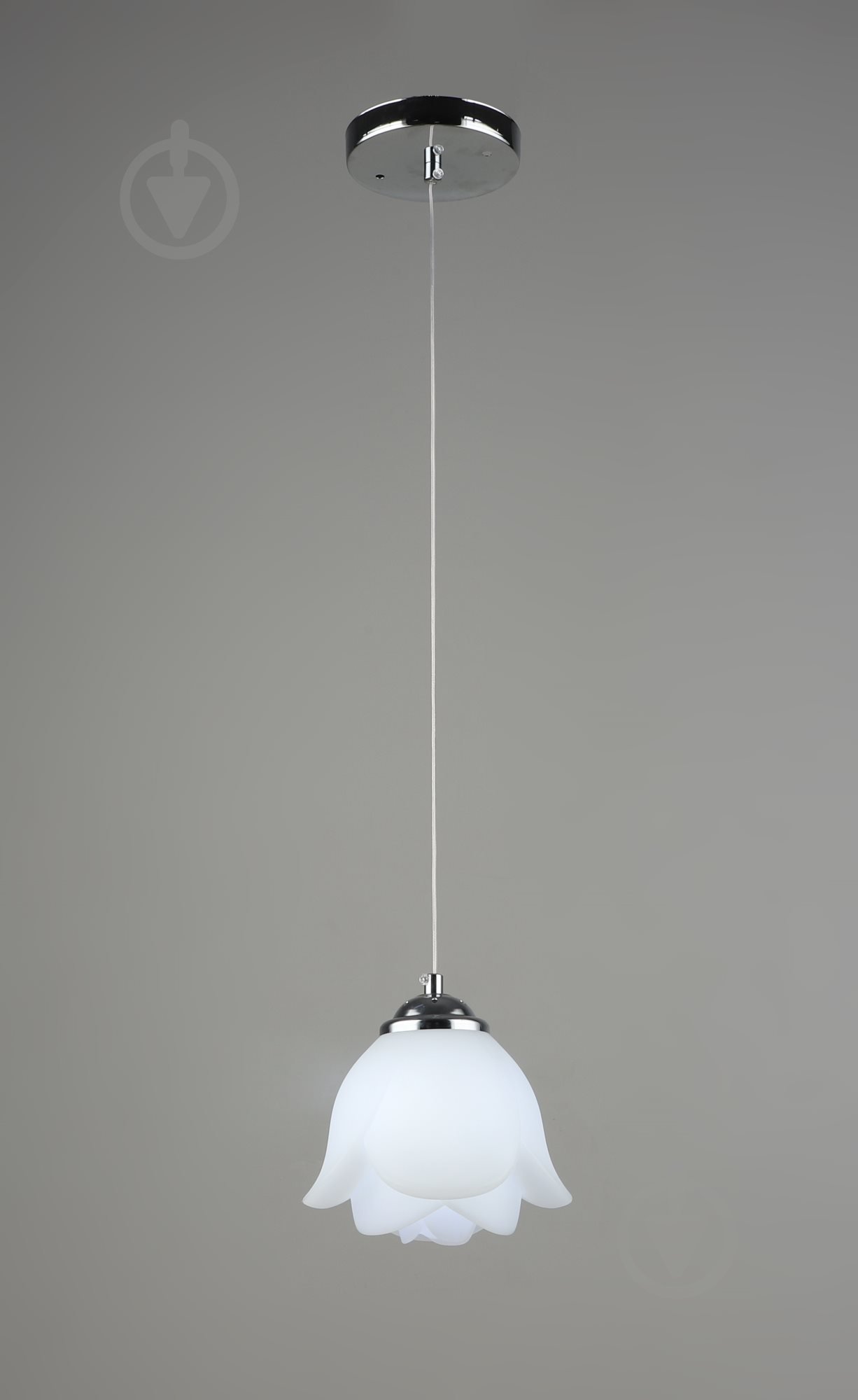 ᐉ Люстра підвісна Sirius B YH1010/1 CH+WT 5W 1x5 Вт E27 хром/білий ...