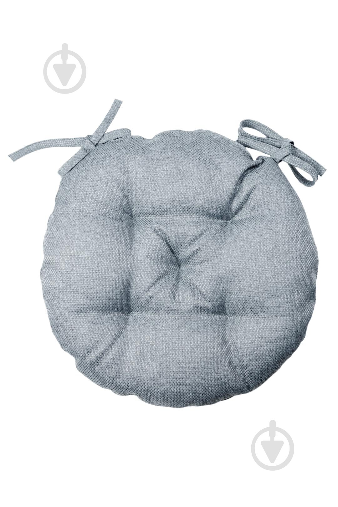 ᐉ Подушка на стілець Dх40 см LEON сіра Прованс • Краща ціна в Києві ...