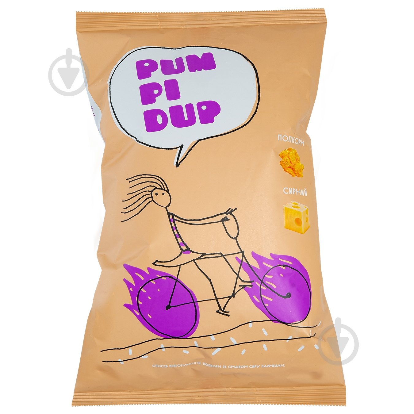 ᐉ Попкорн Pumpidup со вкусом сыр пармезан 90г • Купить в Киеве, Украине • Лучшая цена в Эпицентр