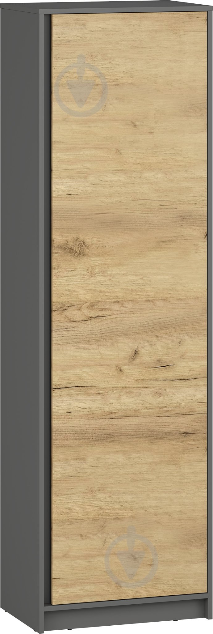 ᐉ Шафа для одягу Грейд Ален 2000х600х400 мм графіт • Краща ціна в Києві Україні • Купити в Епіцентр