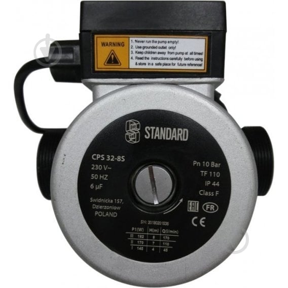 ᐉ Циркуляційний насос STANDART CPS 32 -8 - 180 без згонів • Краща ціна ...