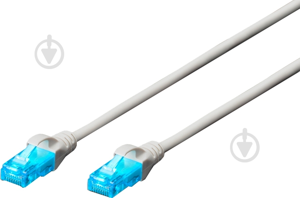 ᐉ Патч-корд Digitus UTP Cat.5e (DK-1512-200) 20 м сірий • Краща ціна в Києві, Україні • Купити в ...
