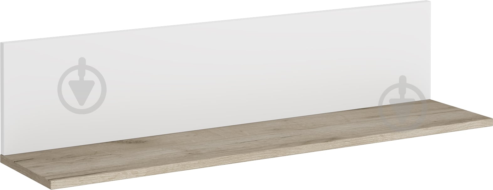 ᐉ Полиця Грейд Concept 1000x225 німфея альба дуб крафт сірий • Краща ціна в Києві Україні