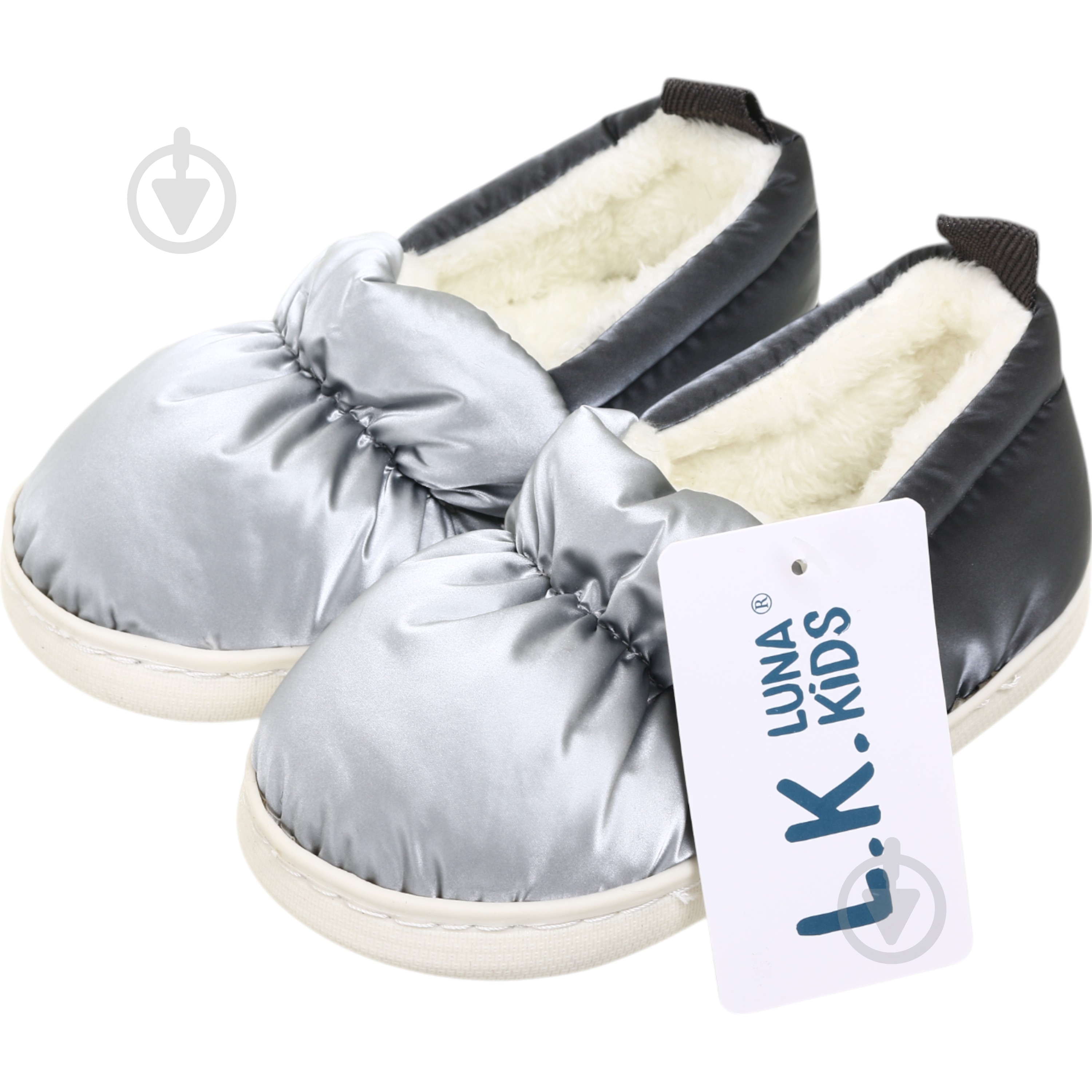ᐉ Капці дитячі Luna Kids пухові сірі р.31 • Краща ціна в Києві, Україні ...