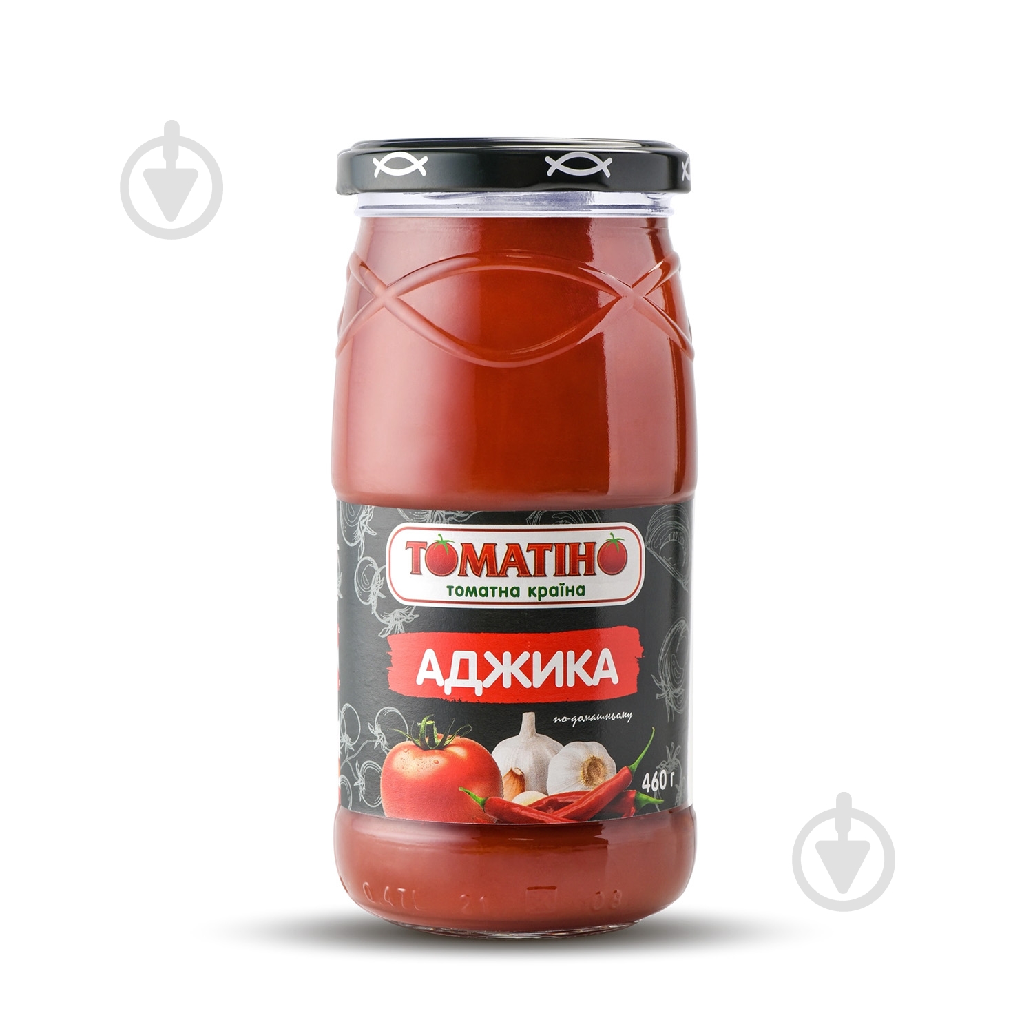 ᐉ Аджика ТОМАТІНО По-домашнему 450 мл • Купить в Киеве, Украине ...