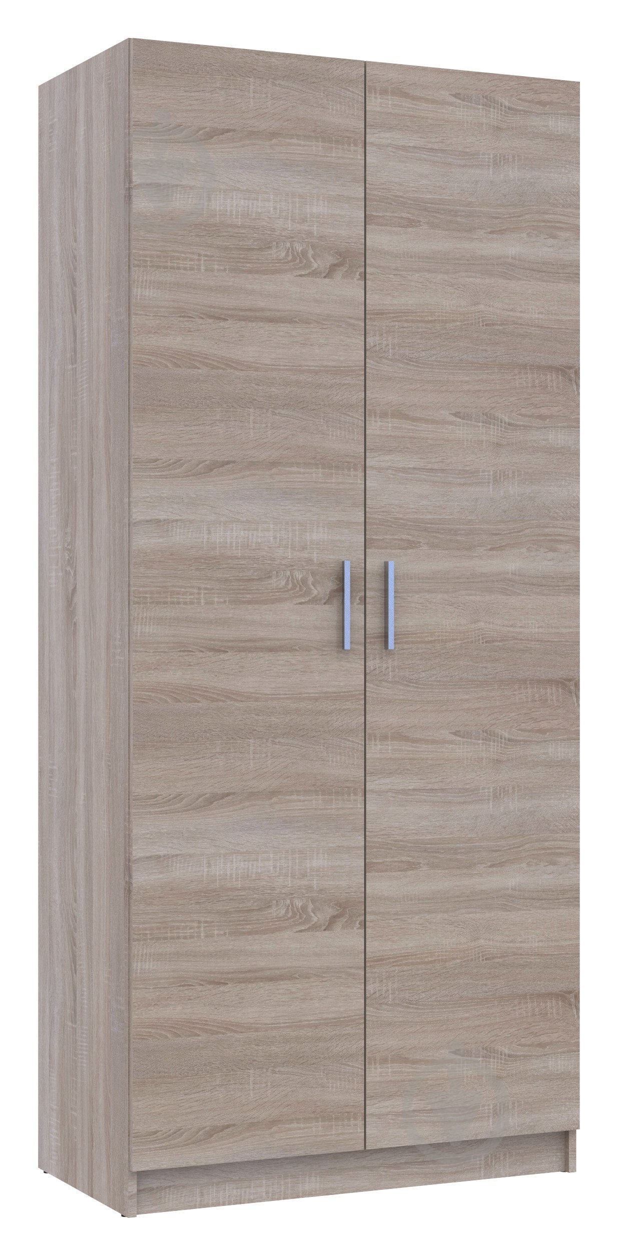 ᐉ Шафа для одягу Doros Промо з полицями 2ДСП 2040х900х480 мм дуб сонома • Краща ціна в Києві