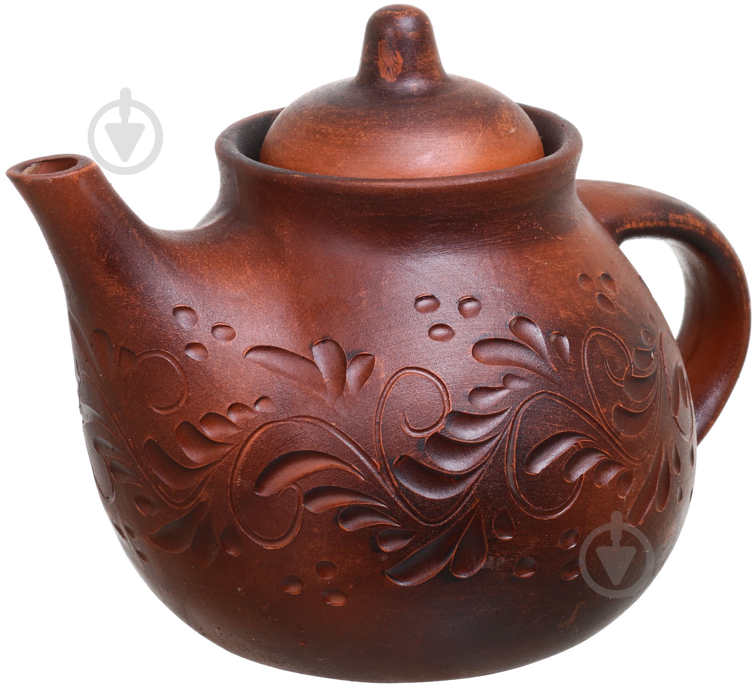 ᐉ Чайник заварювальний гладкий 1 л Український гончарний посуд • Краща ...