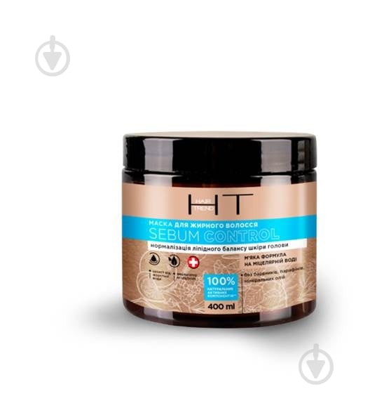 ᐉ Маска для волос Hair Trend жирных Sebum Control 400 мл • Купить в ...