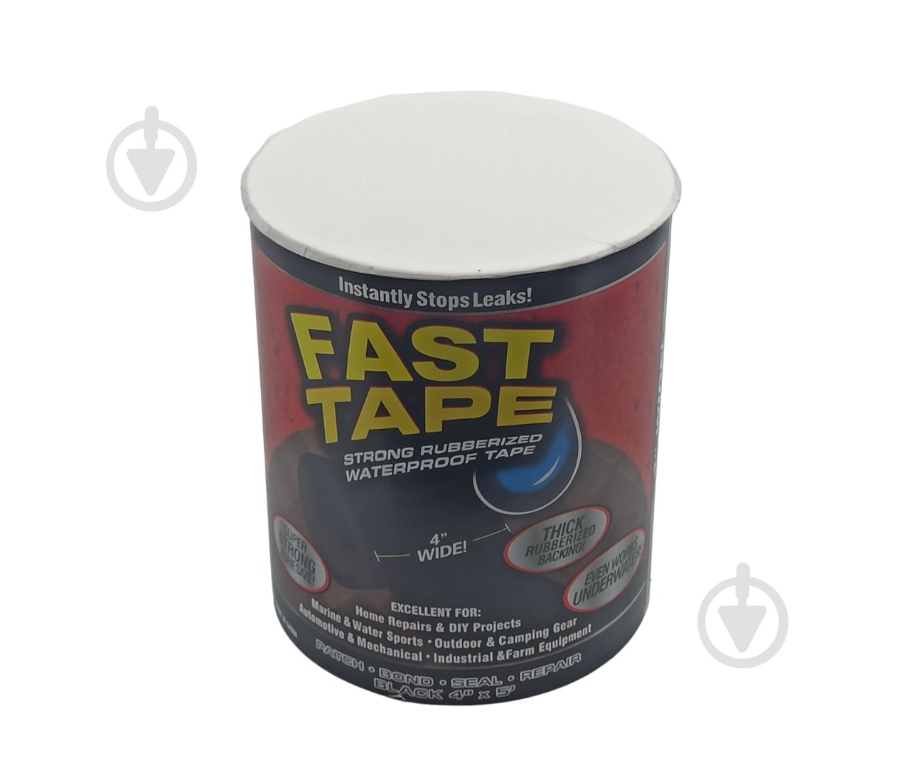 ᐉ Стрічка клейка водонепроникна ізоляційна Fast Tape 100 мм х 1,5 м ...