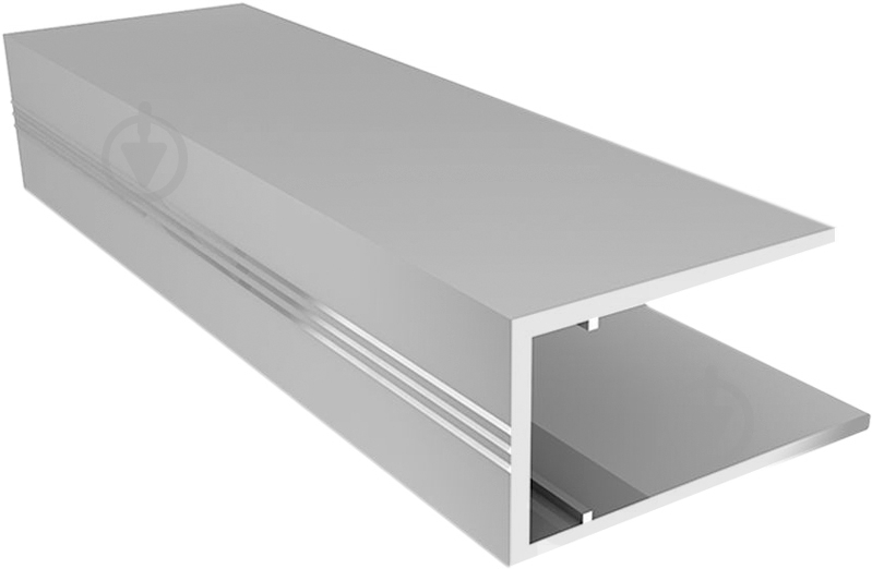 ᐉ Профіль торцевий алюмінієвий Solidprof АПТ 10мм x 2,1м • Краща ціна в Києві, Україні • Купити ...