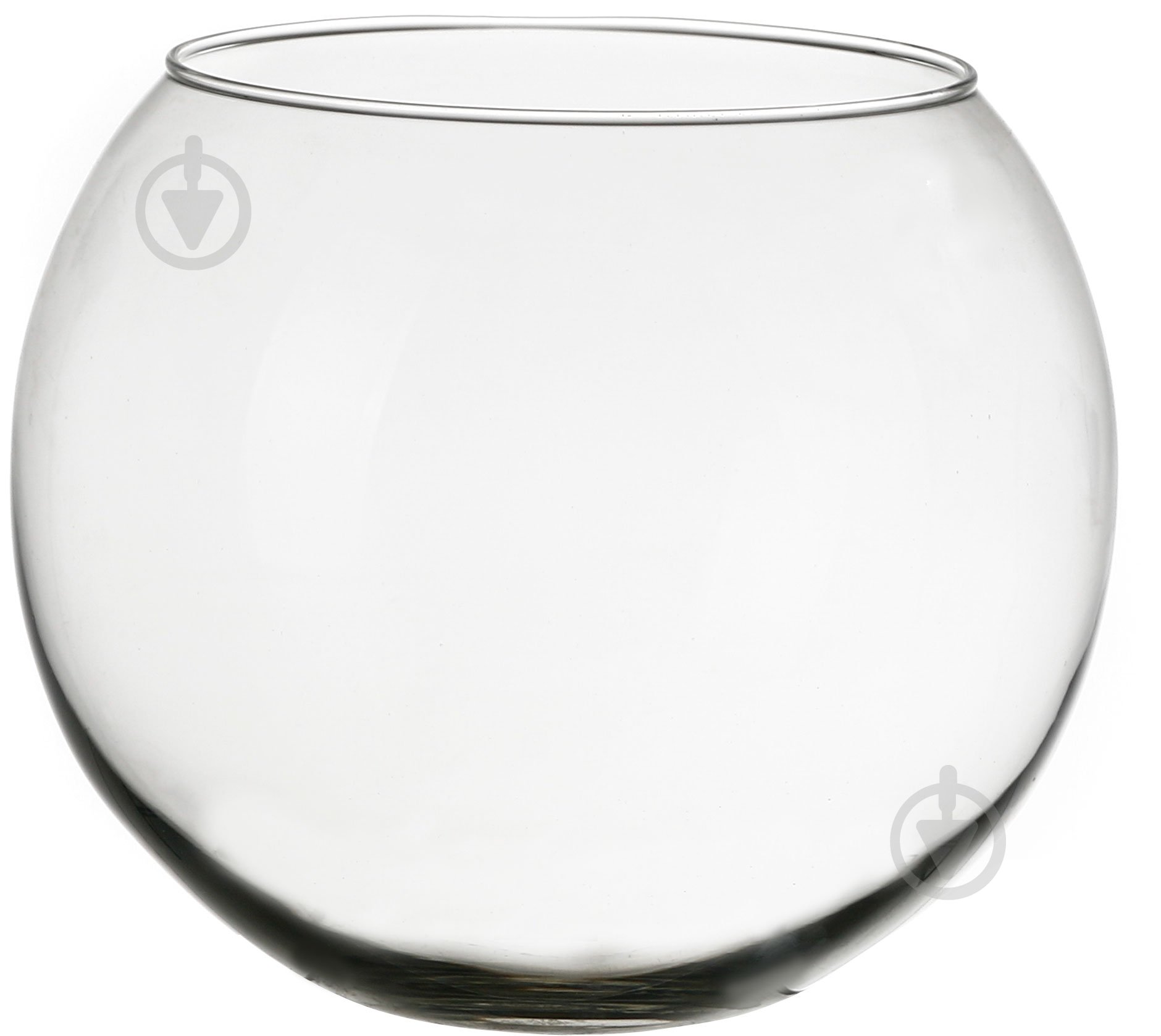 ᐉ Ваза стеклянная Шар 18 см прозрачный • Купить в Киеве Украине • Лучшая цена в Эпицентр