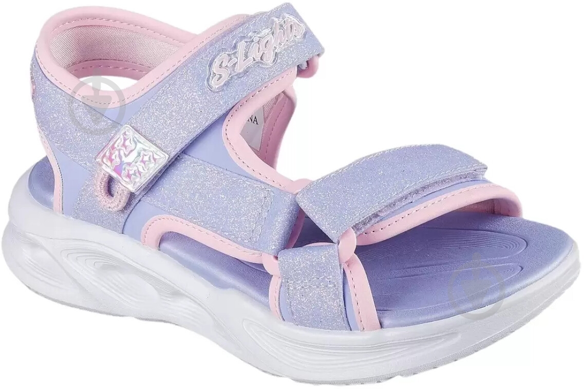 ᐉ Сандалі Skechers SOLA GLOW SANDAL 303024L LVLP р.32 фіолетовий ...